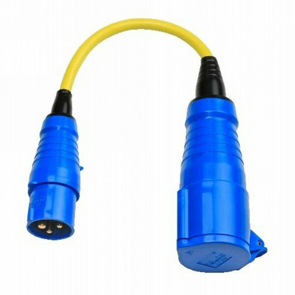 Verloopstekker 16A/250V naar 32A CEE/CEE | Stroomwinkel.nl